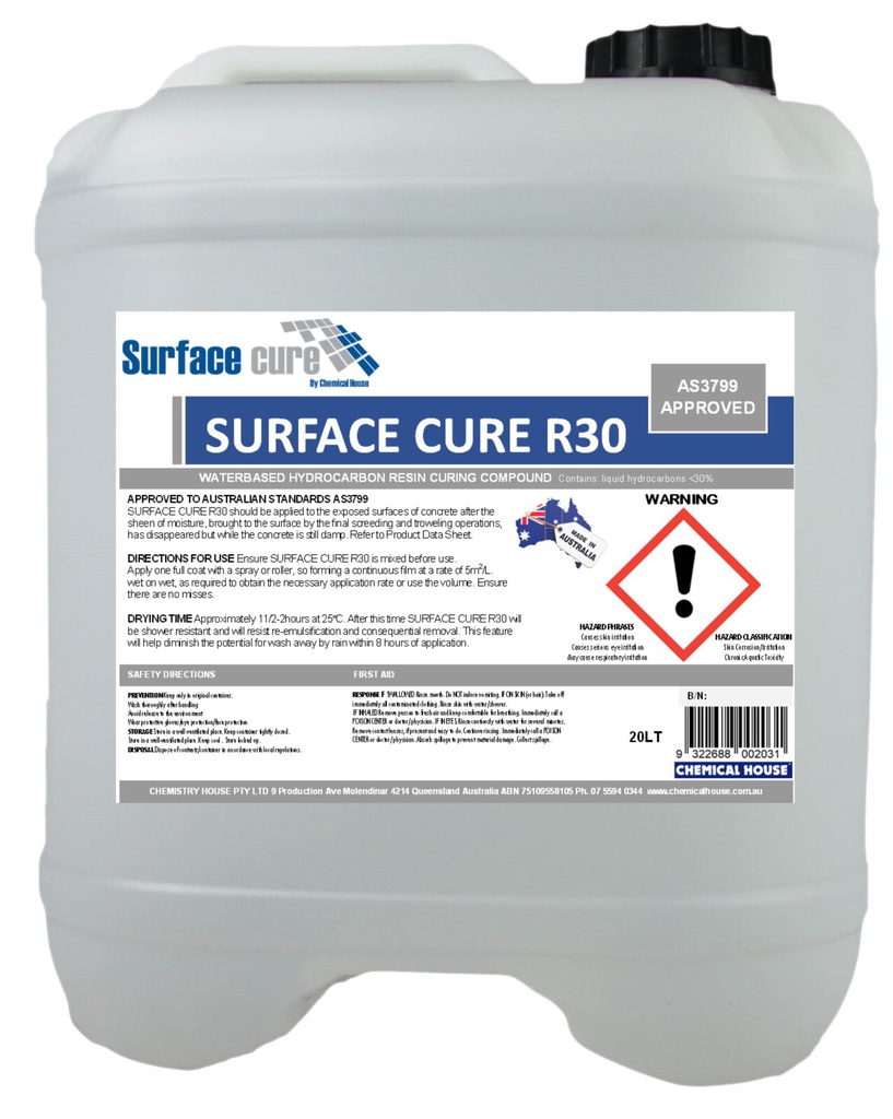 SURFACE CURE R30 CURING COMPOUND | Surface Cure